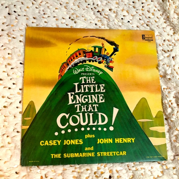 Disney | Other | Disney The Little Engine That Could Vinyl Record John ...